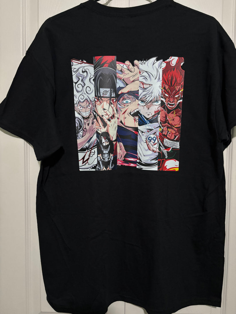 Black t-shirt Anime Characters – JonLilli